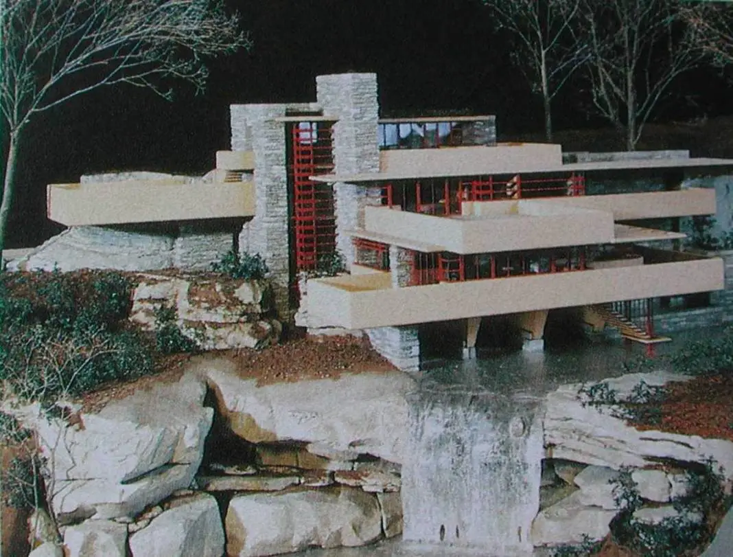 La Casa De La Cascada ConstrucciÓn Estadounidense